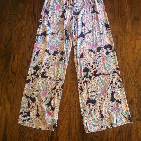 Lilly Pulitzer | Pants & Jumpsuits | Lilly Pulitzer Palazzo Pants Size ...